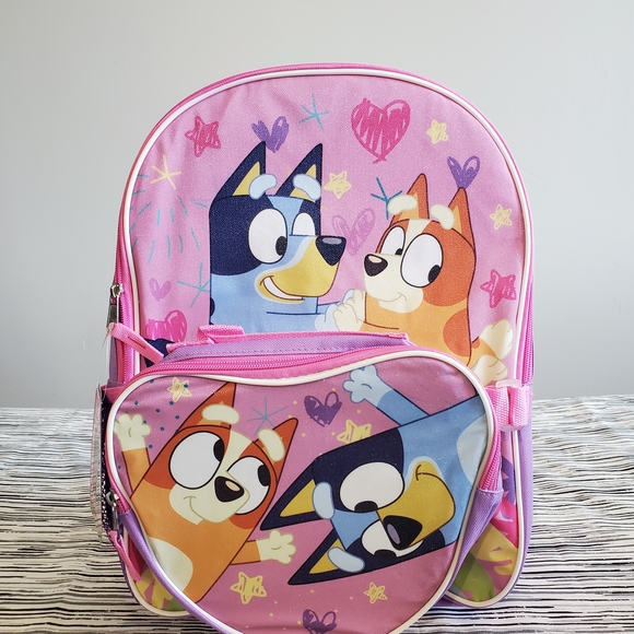 Bluey | Accessories | Bluey And Bingo Family And Friends Backpack With ...